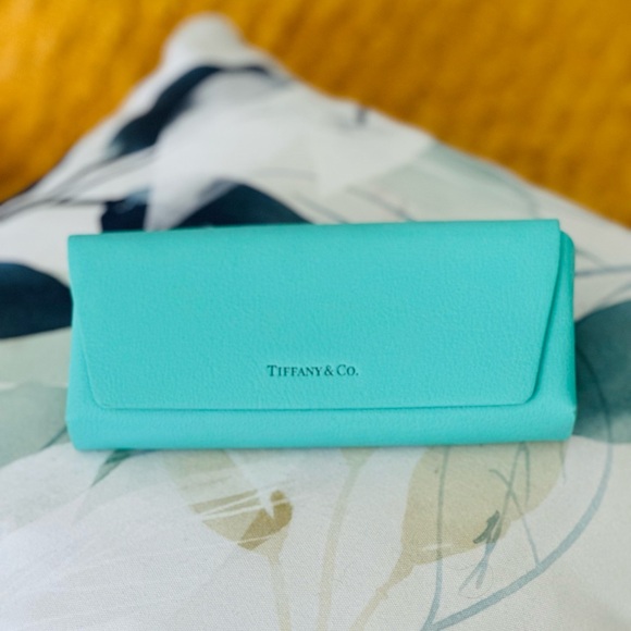 Tiffany & Co. | Accessories | Tiffany Co Aqua Blue Eyeglass Case | Poshmark